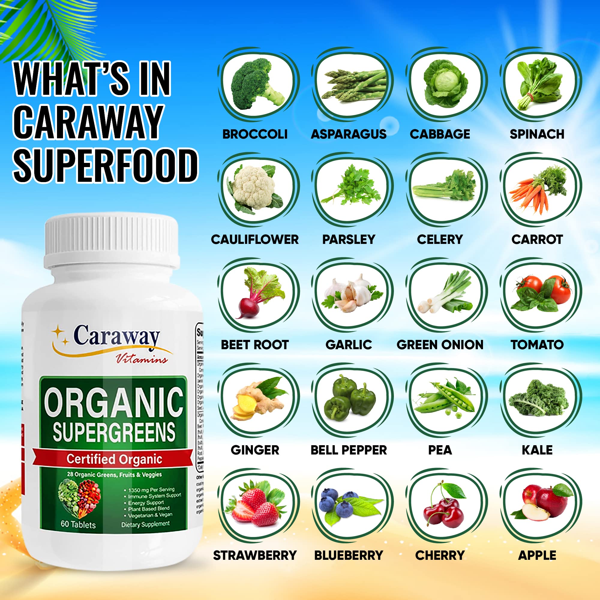 non-GMO blended vitamin supplements