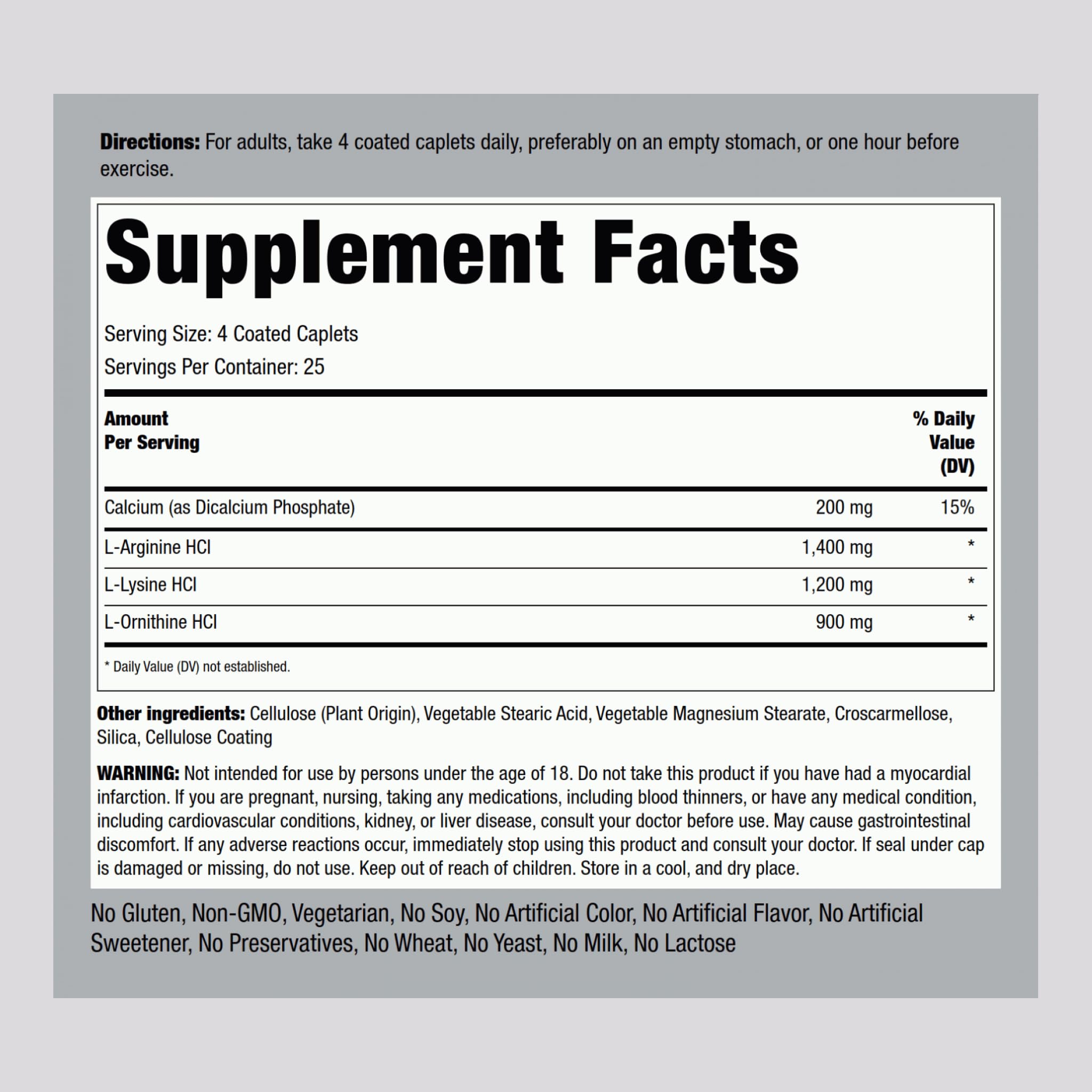 Non-GMO blended vitamin support