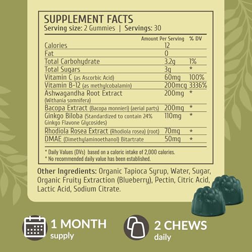 non-GMO brain health gummies