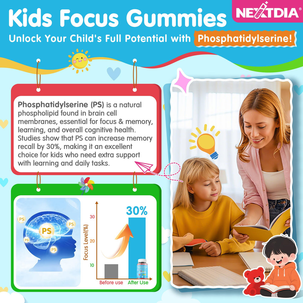 Non-GMO brain health gummies
