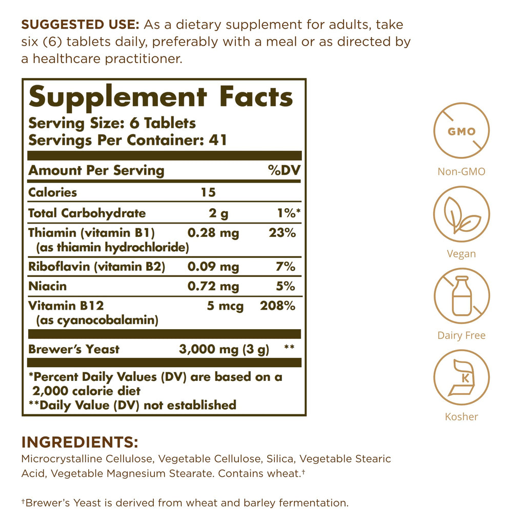 Non-GMO Brewer's Yeast for vitality