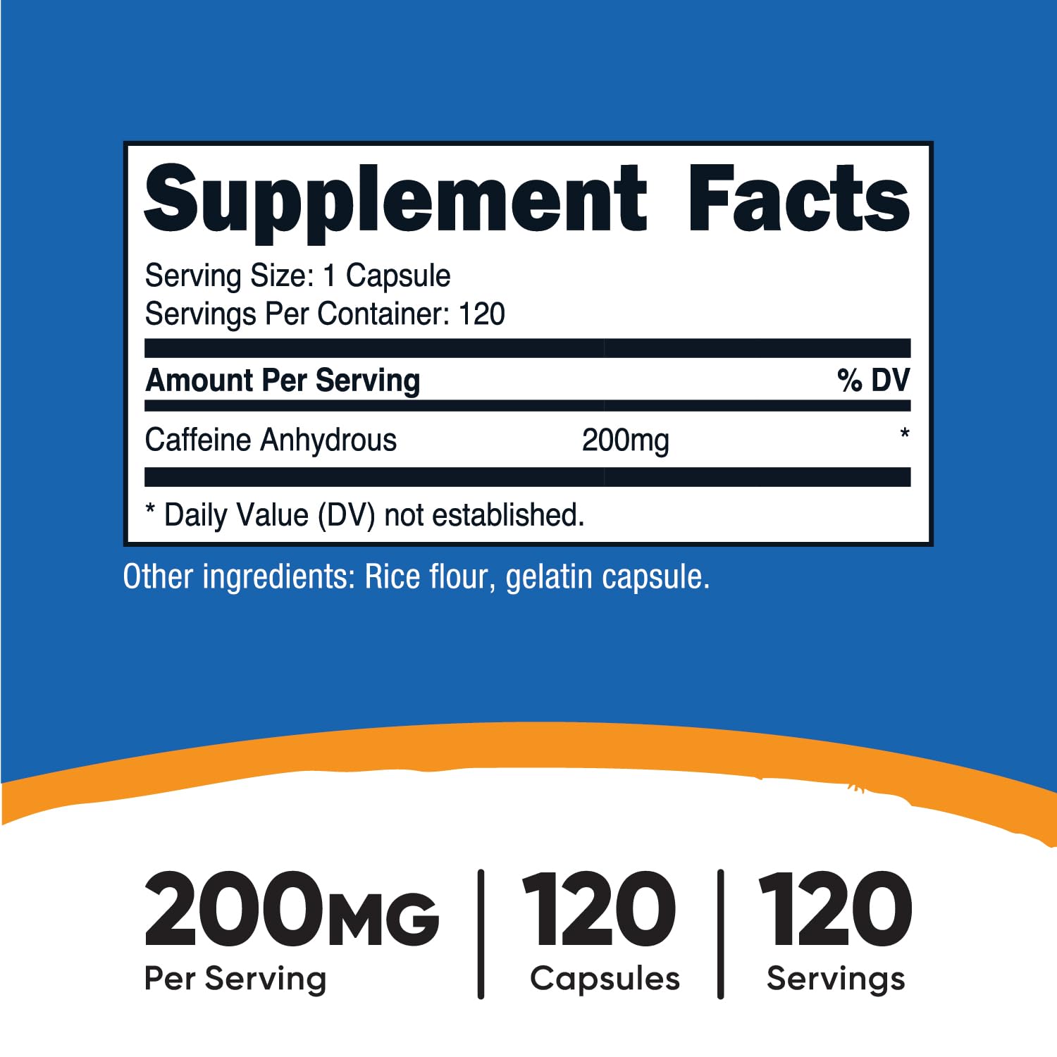 non-GMO caffeine pills for focus