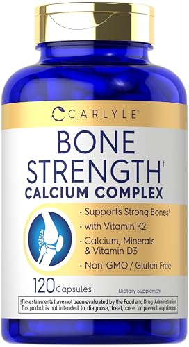 Non-GMO calcium capsules with vitamin D3