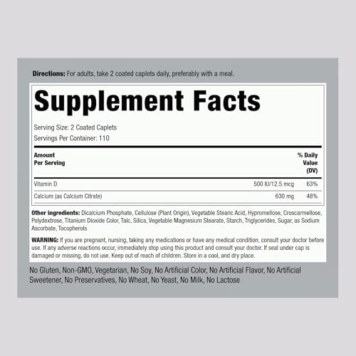 Non-GMO calcium citrate for everyone