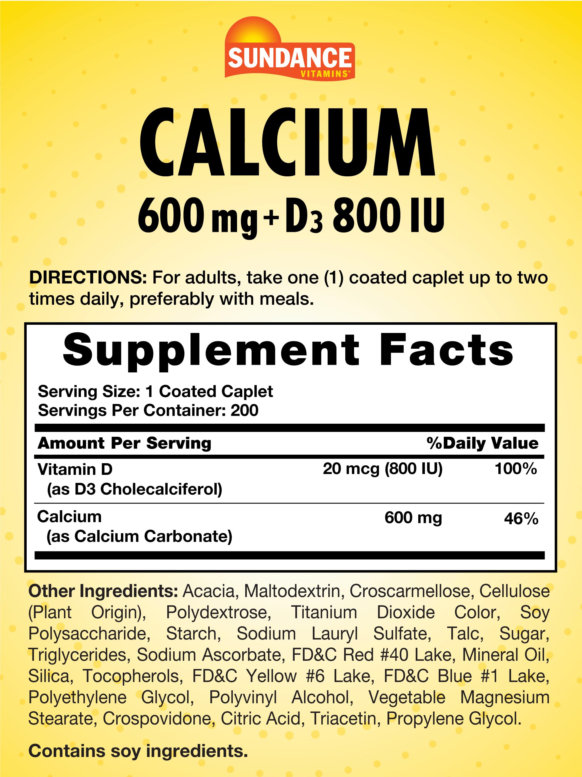 Non-GMO calcium for healthy living
