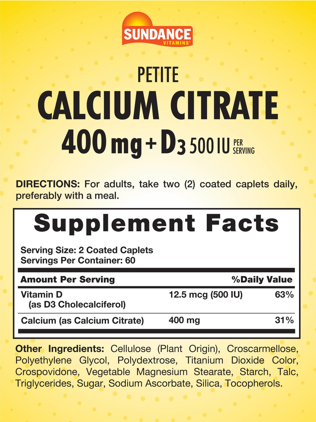 non-GMO calcium for strong bones