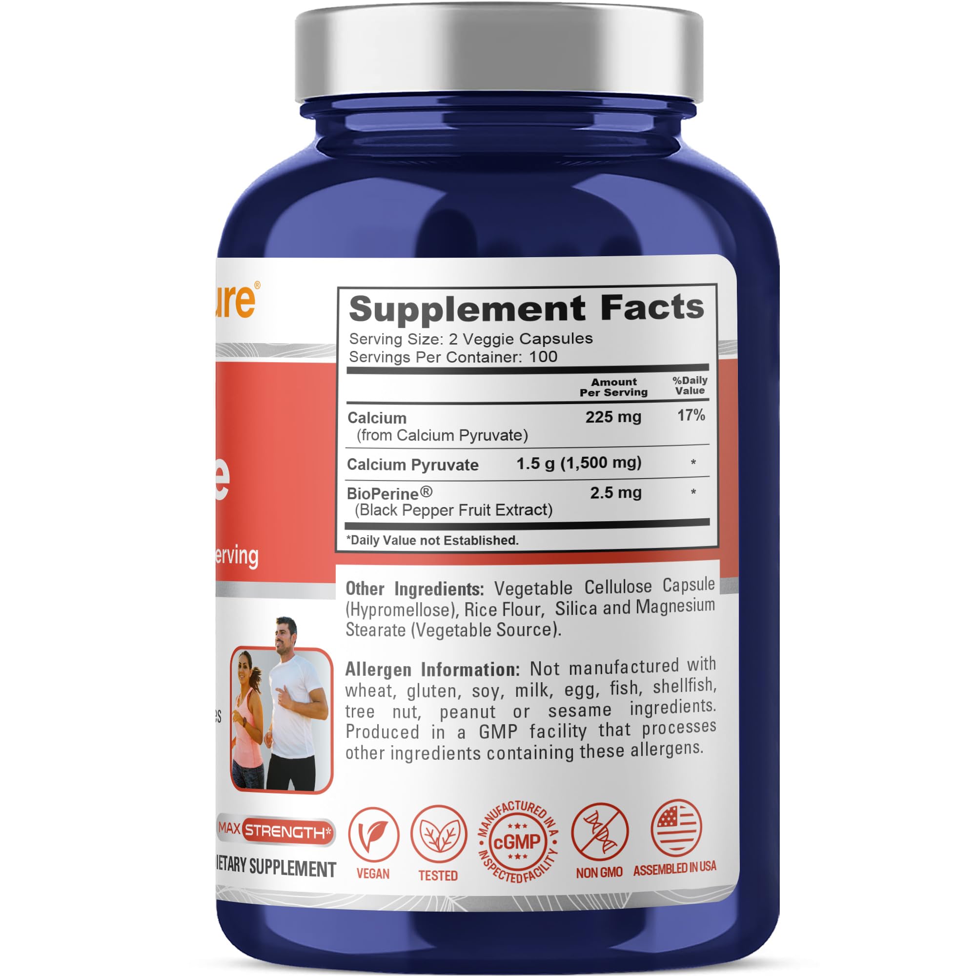 non-GMO calcium supplement for health