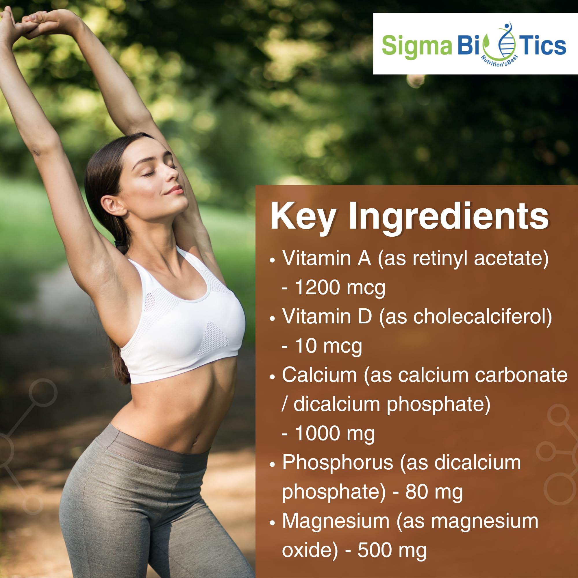 non-GMO calcium tablets for wellness
