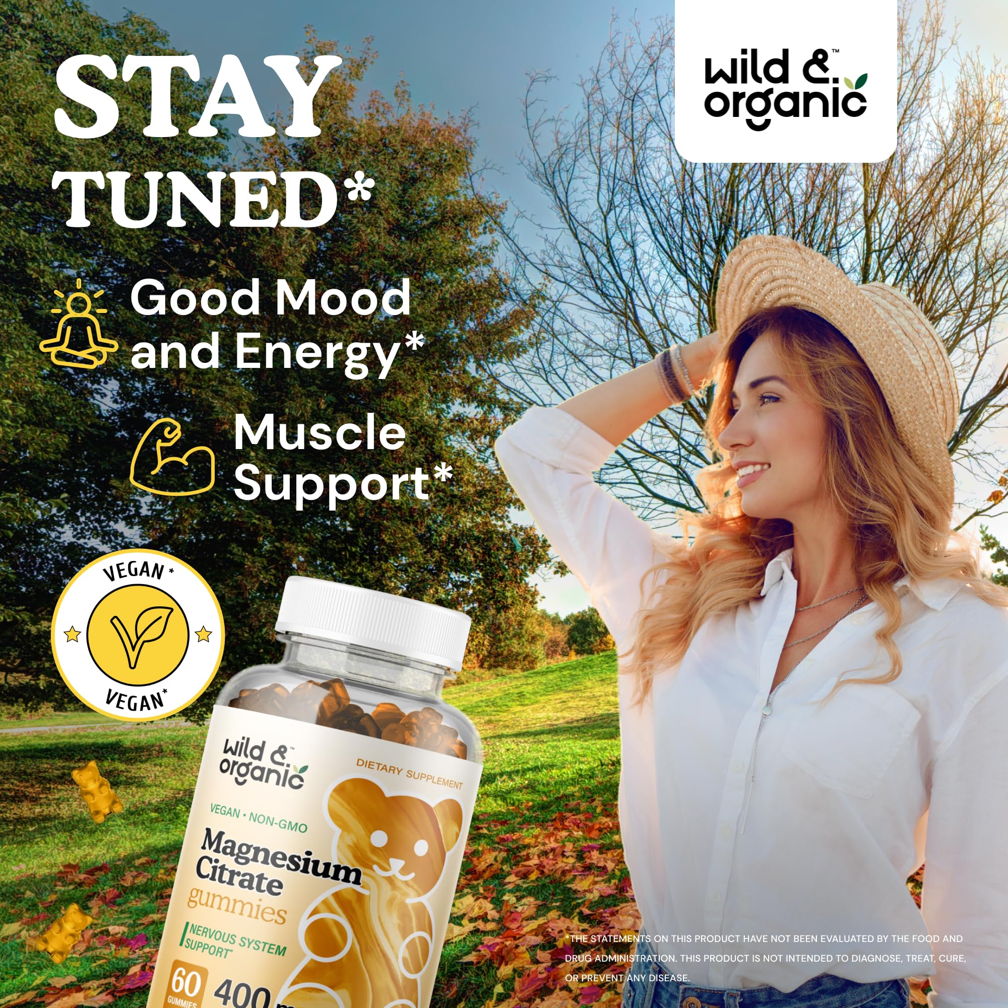 non-GMO calming magnesium chewables