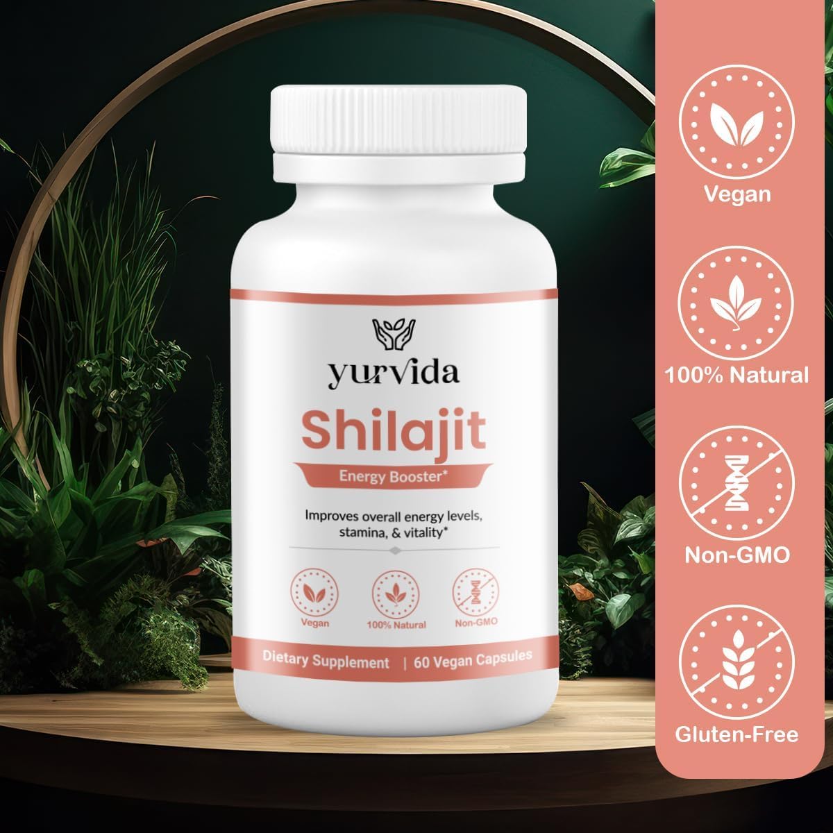 Non-GMO capsules for daily health
