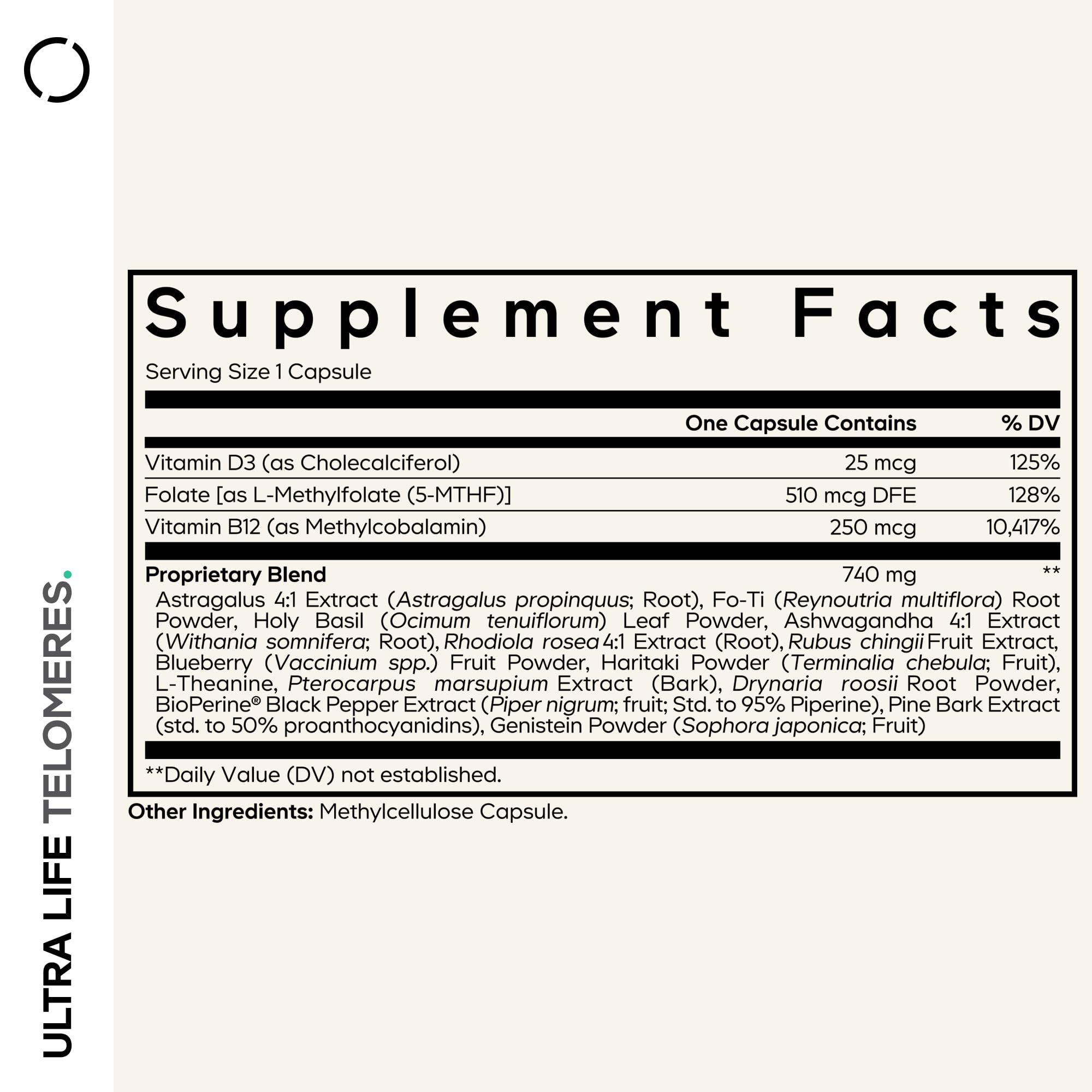 non-GMO capsules for healthy aging