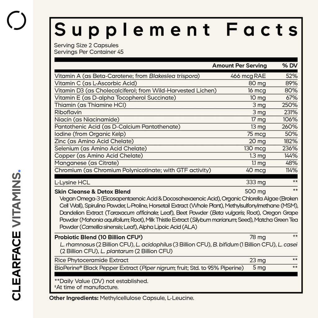 non-GMO capsules for skin health