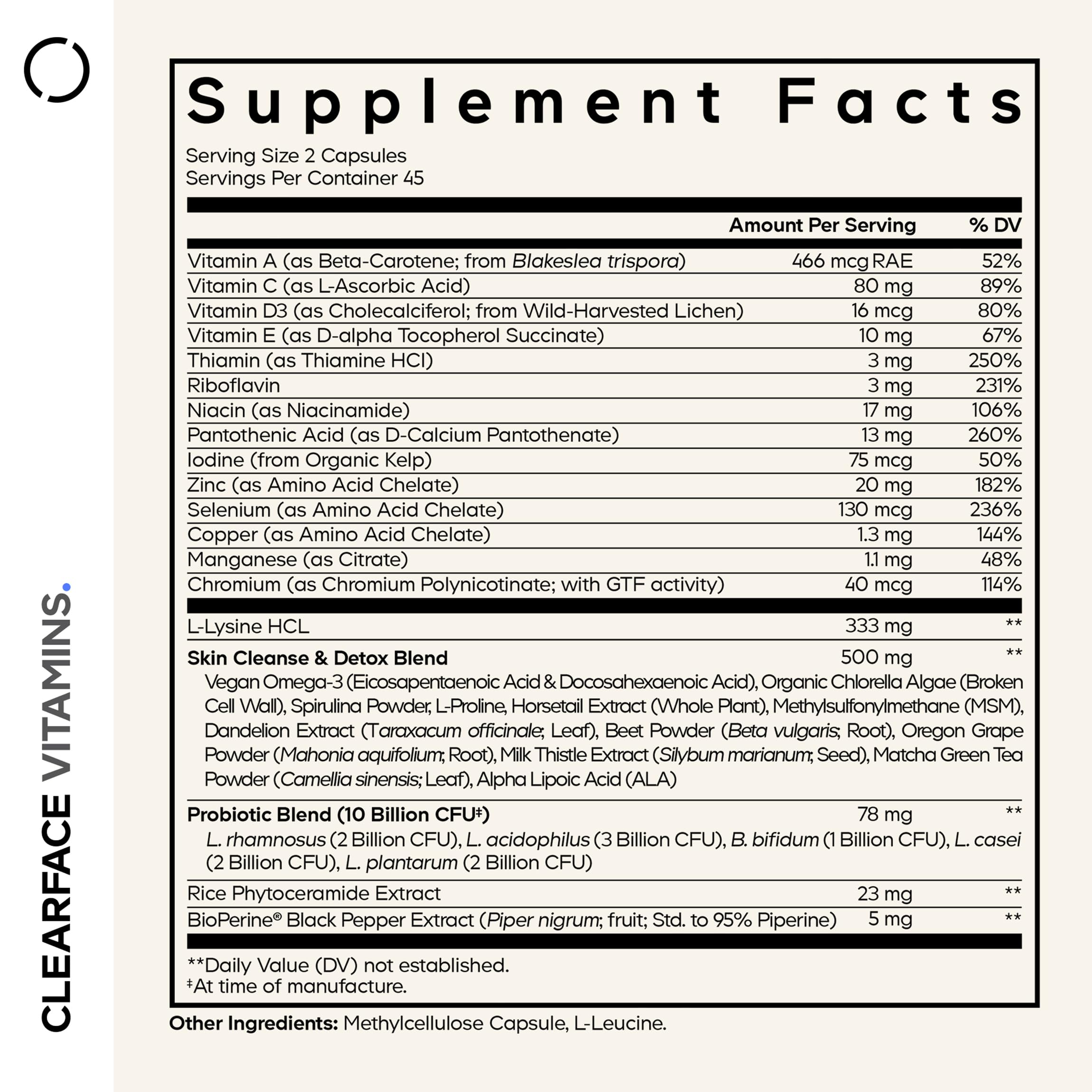non-GMO capsules for skin health