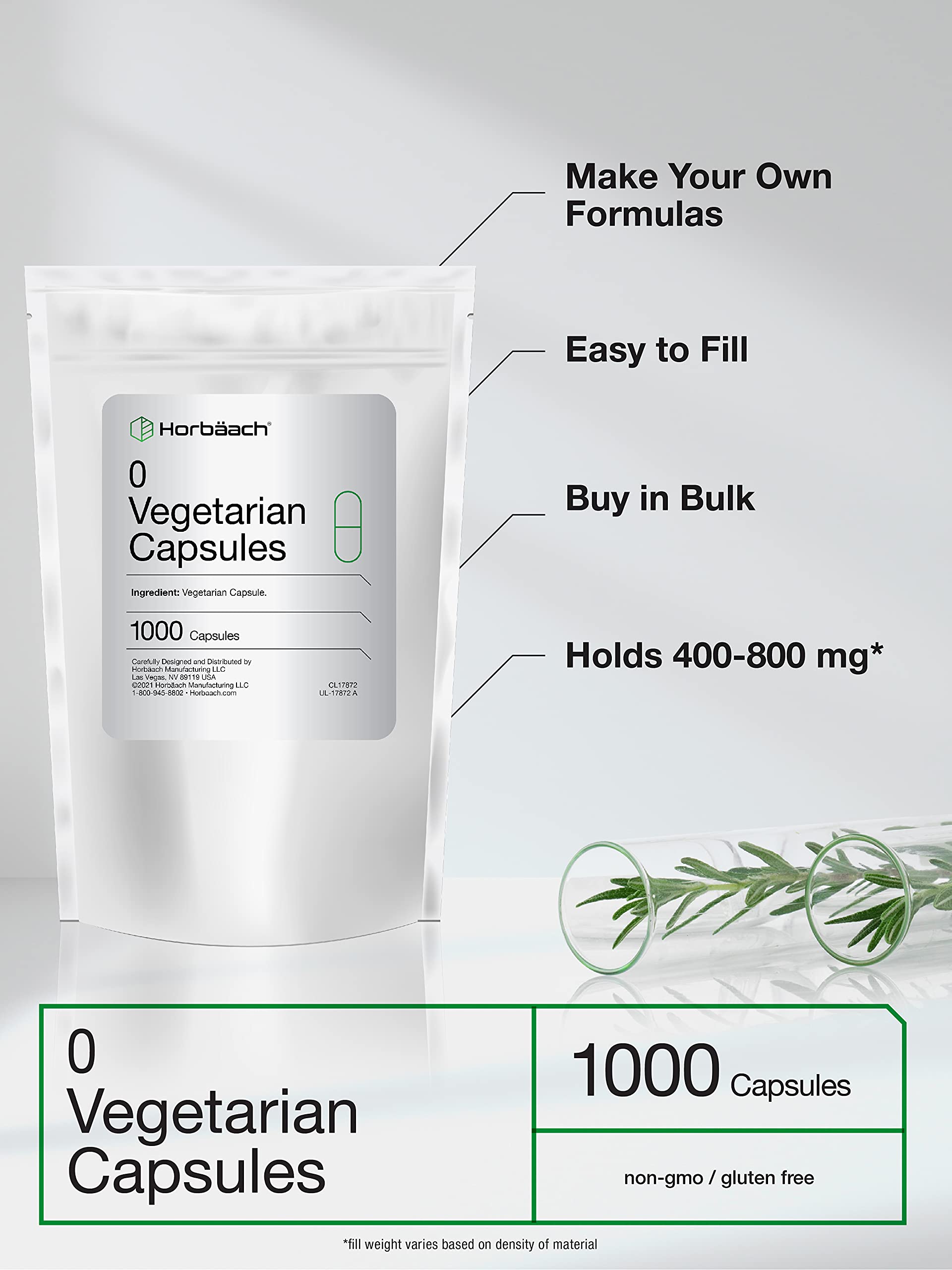 non-GMO capsules for vitamins