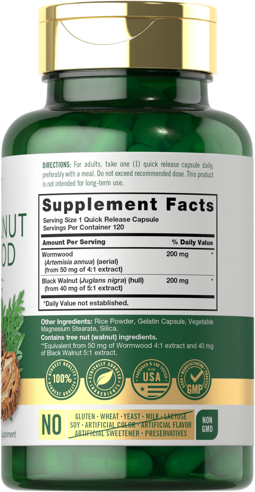 non-GMO capsules for wellness