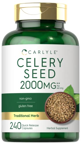 non-GMO celery seed supplement