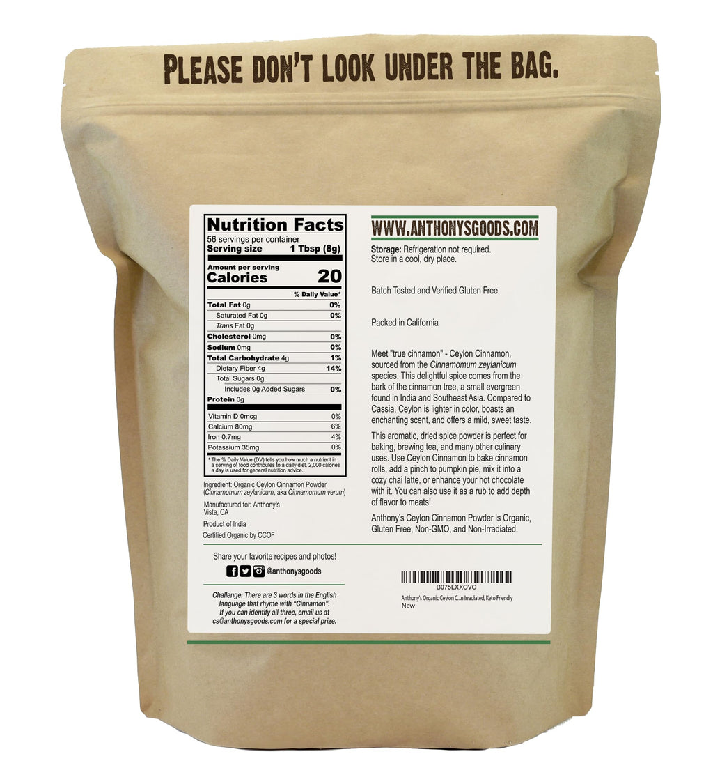 non GMO ceylon cinnamon spice