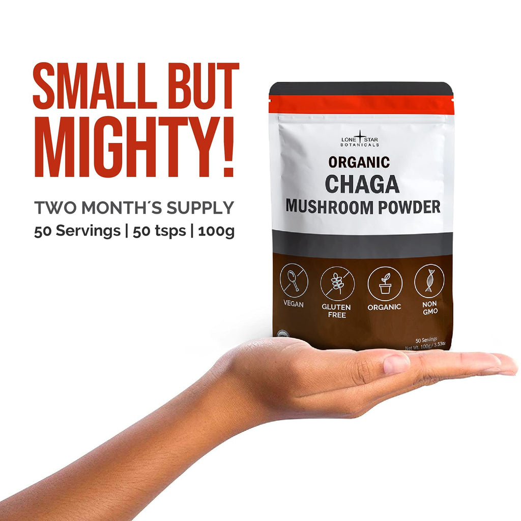 non-GMO chaga mushroom for tea