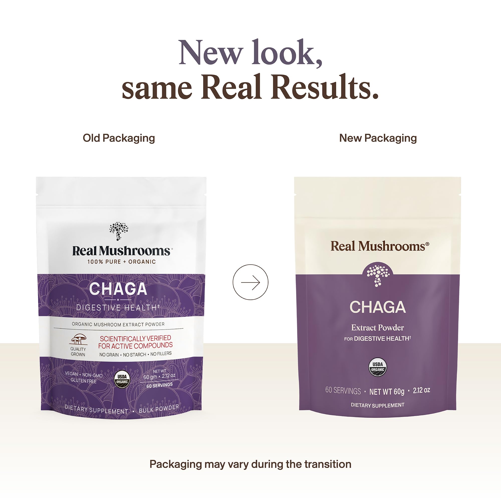 non-GMO chaga mushroom fruiting body