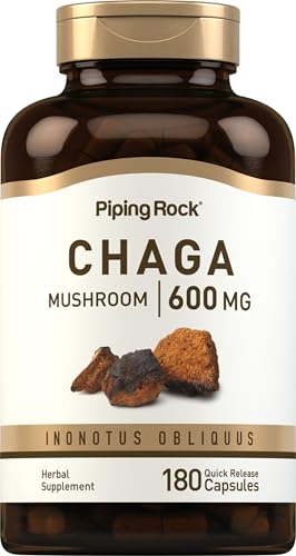 Non-GMO chaga mushroom supplement