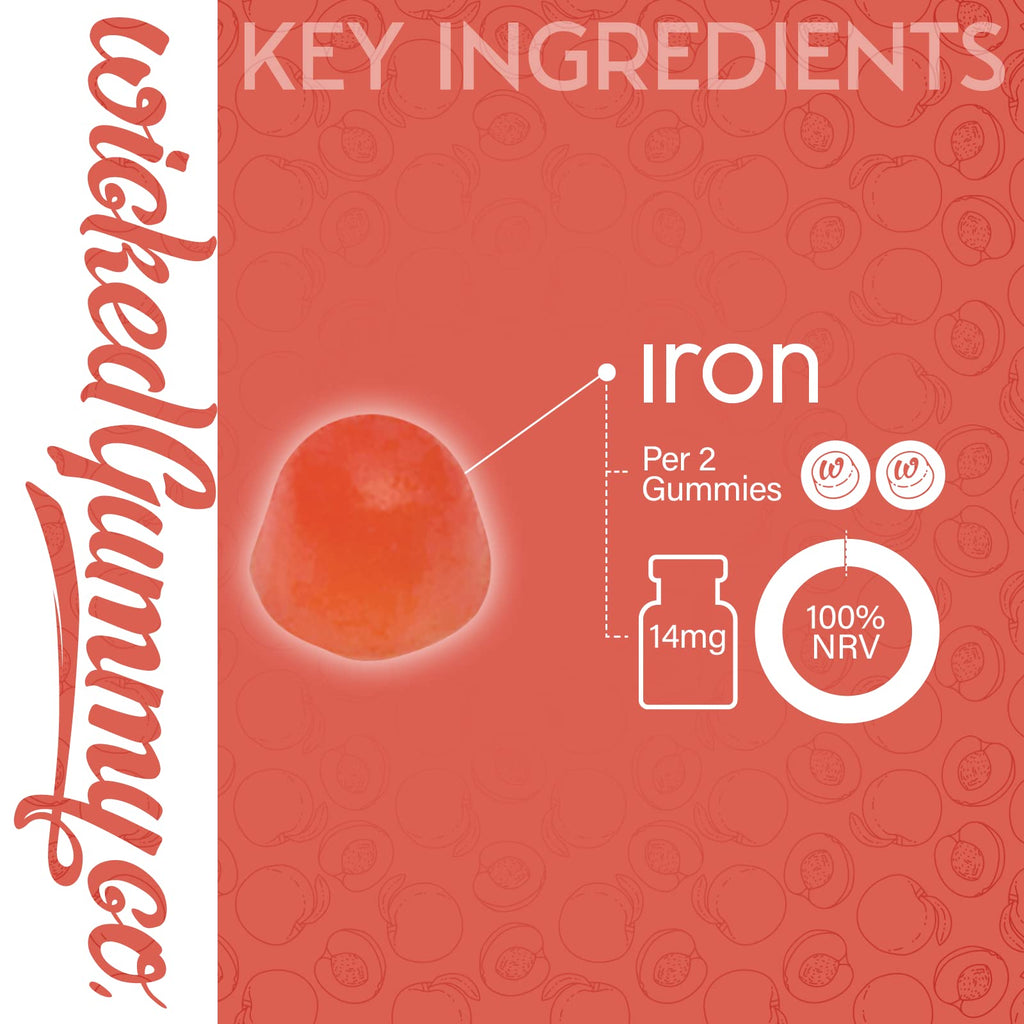 non-GMO chewable iron vitamins