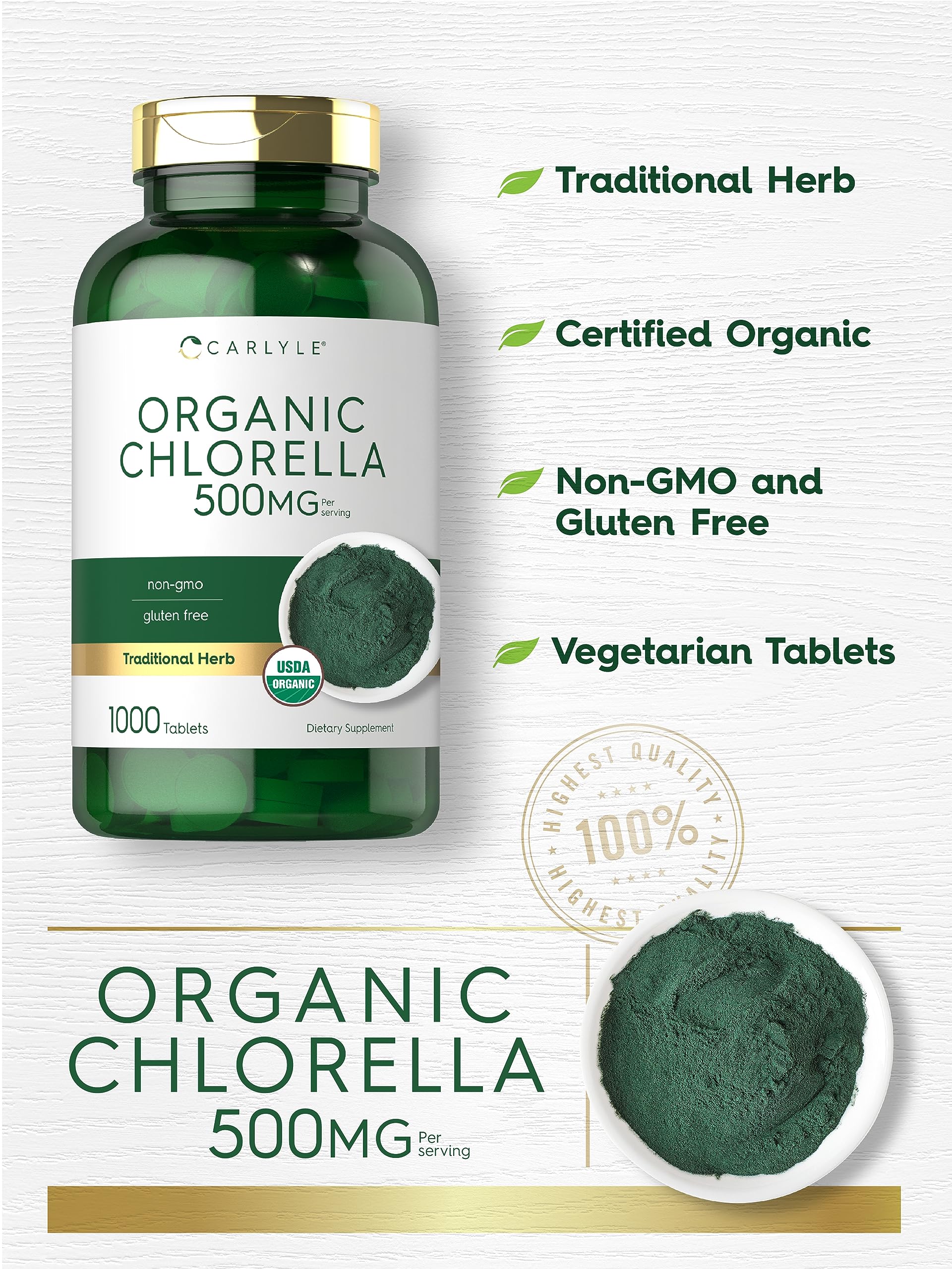 Non-GMO chlorella for natural wellness