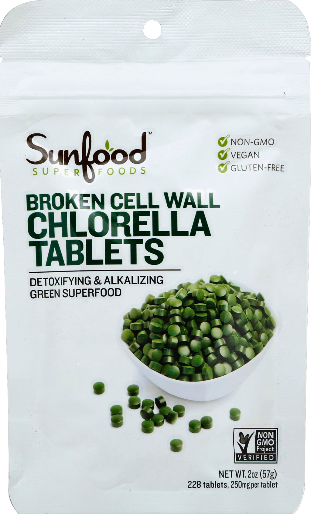 non-GMO chlorella for vegan diet