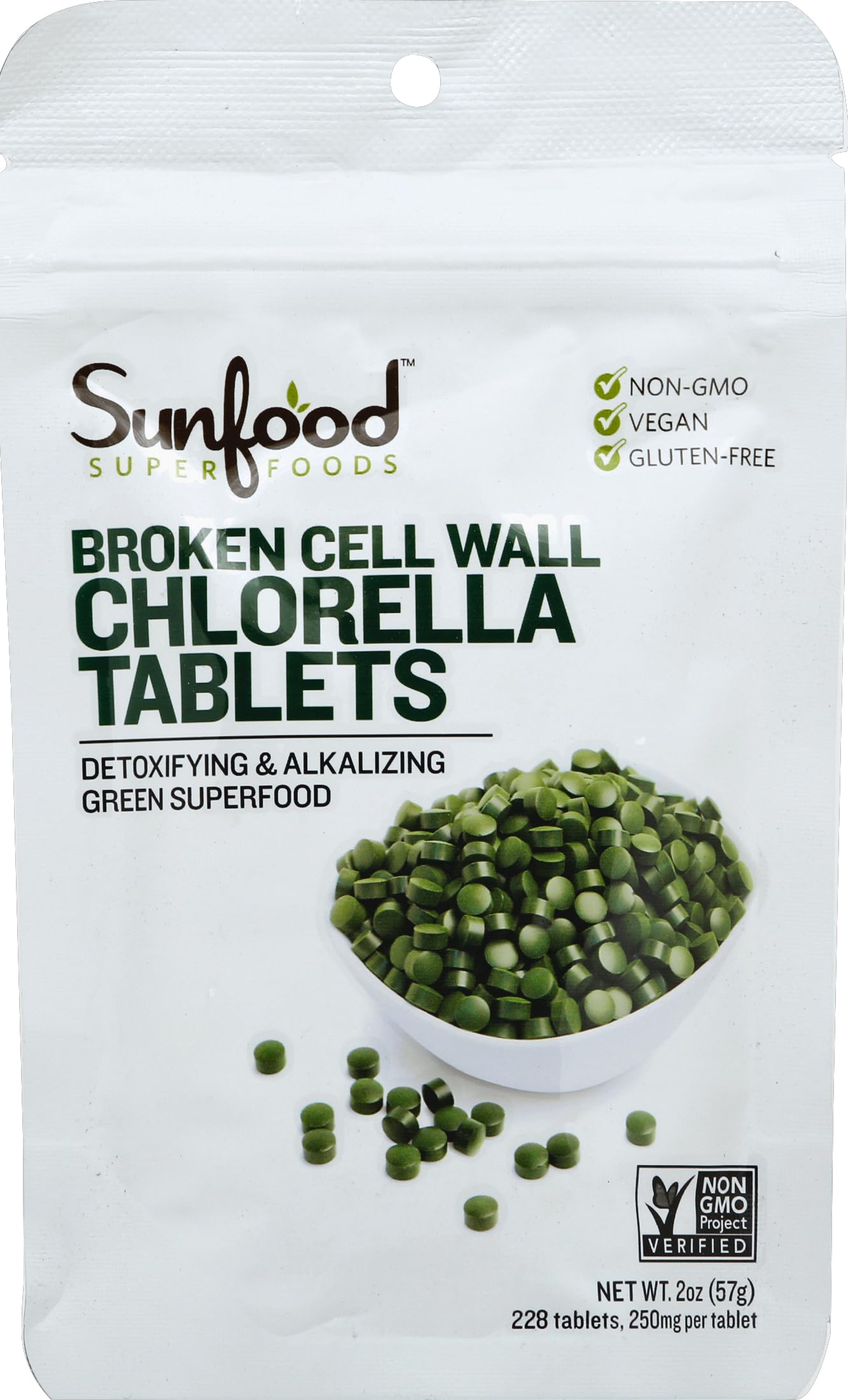 non-GMO chlorella for vegan diet