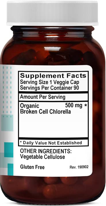 non-GMO chlorella vegetarian capsules