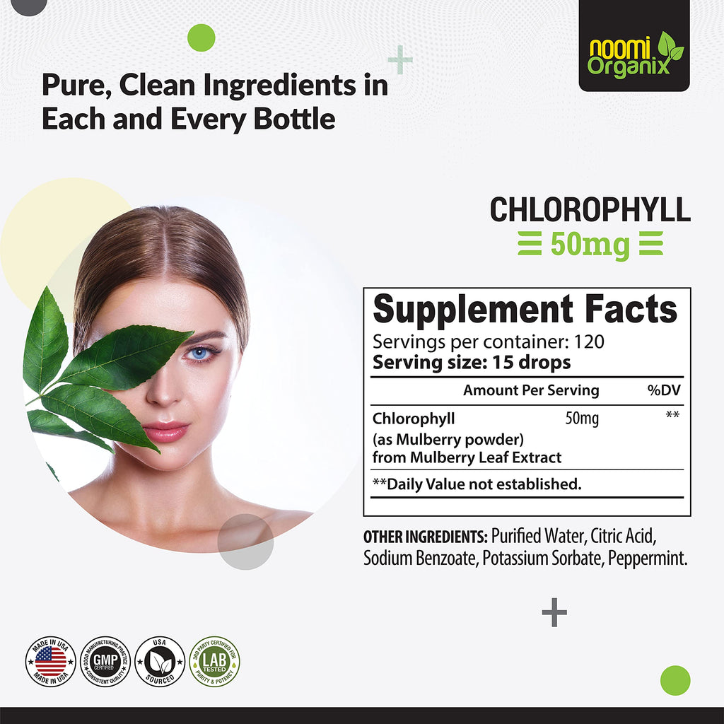 non-GMO chlorophyll drops for health