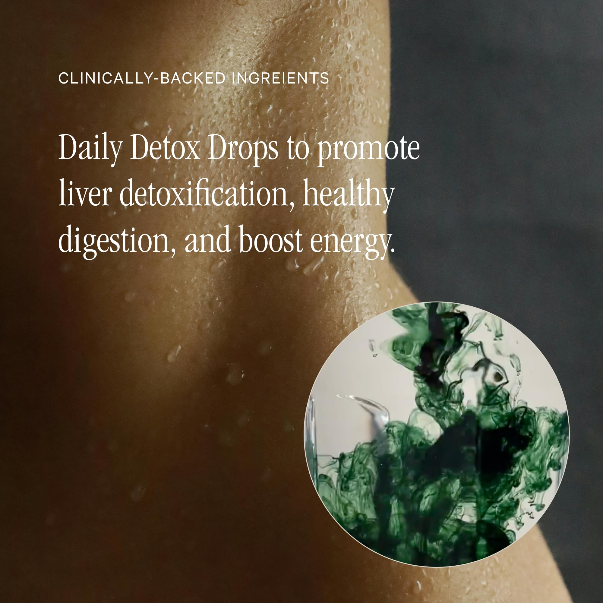 non-GMO chlorophyll for daily detox