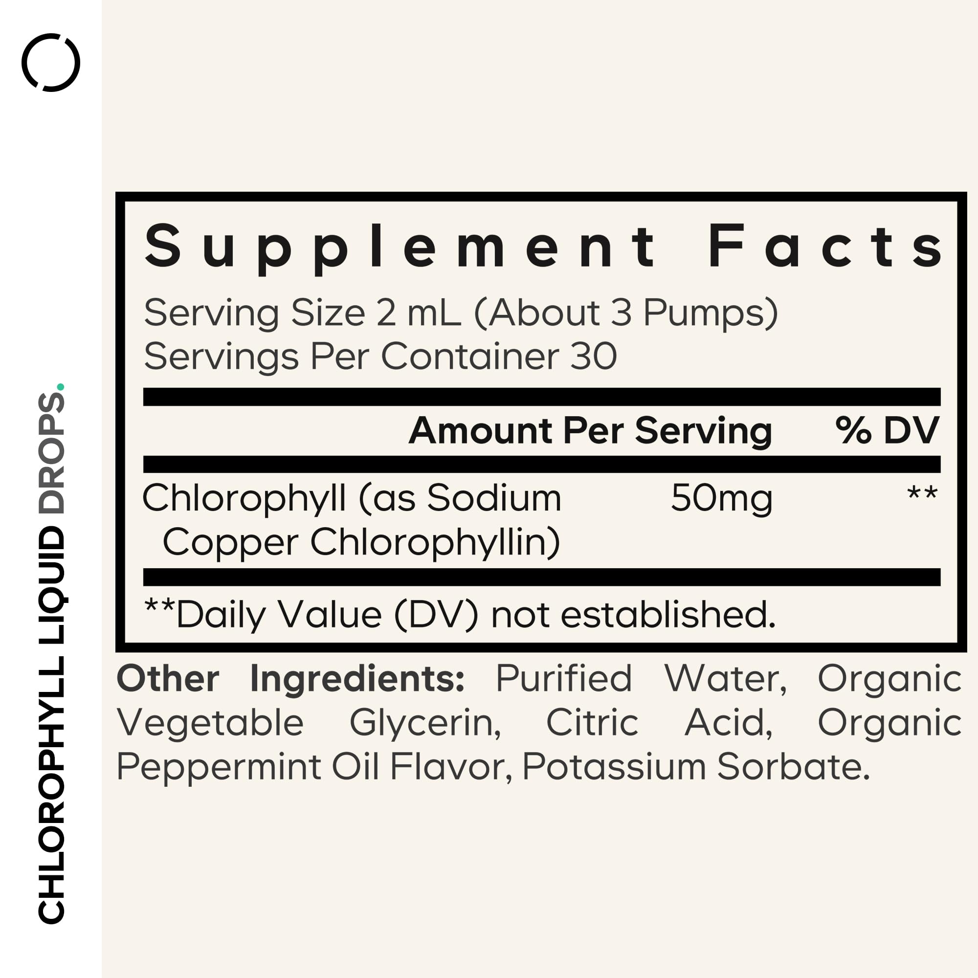 non-GMO chlorophyll for women