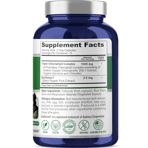 non-GMO chlorophyll health benefits