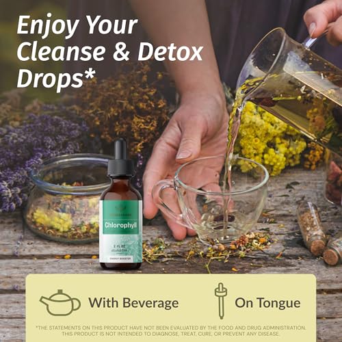 non-GMO chlorophyll liquid for health