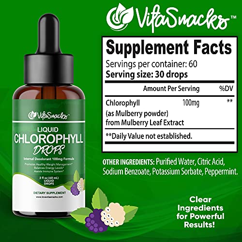 Non-GMO chlorophyll liquid for immune support