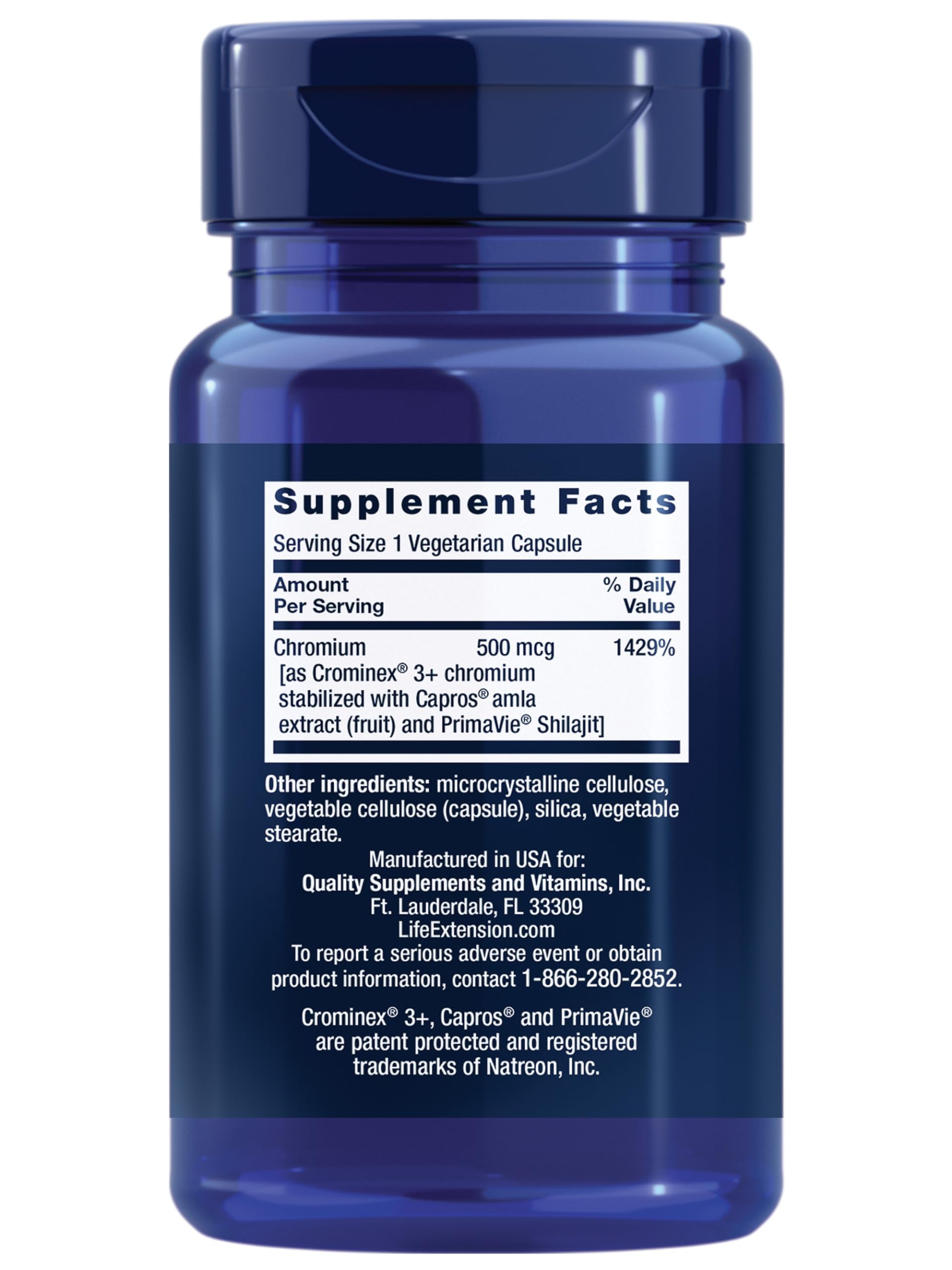 non-GMO chromium for blood sugar balance