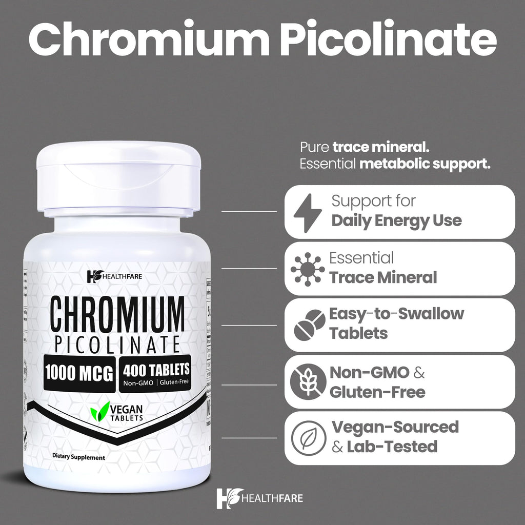 non-GMO chromium picolinate tablets