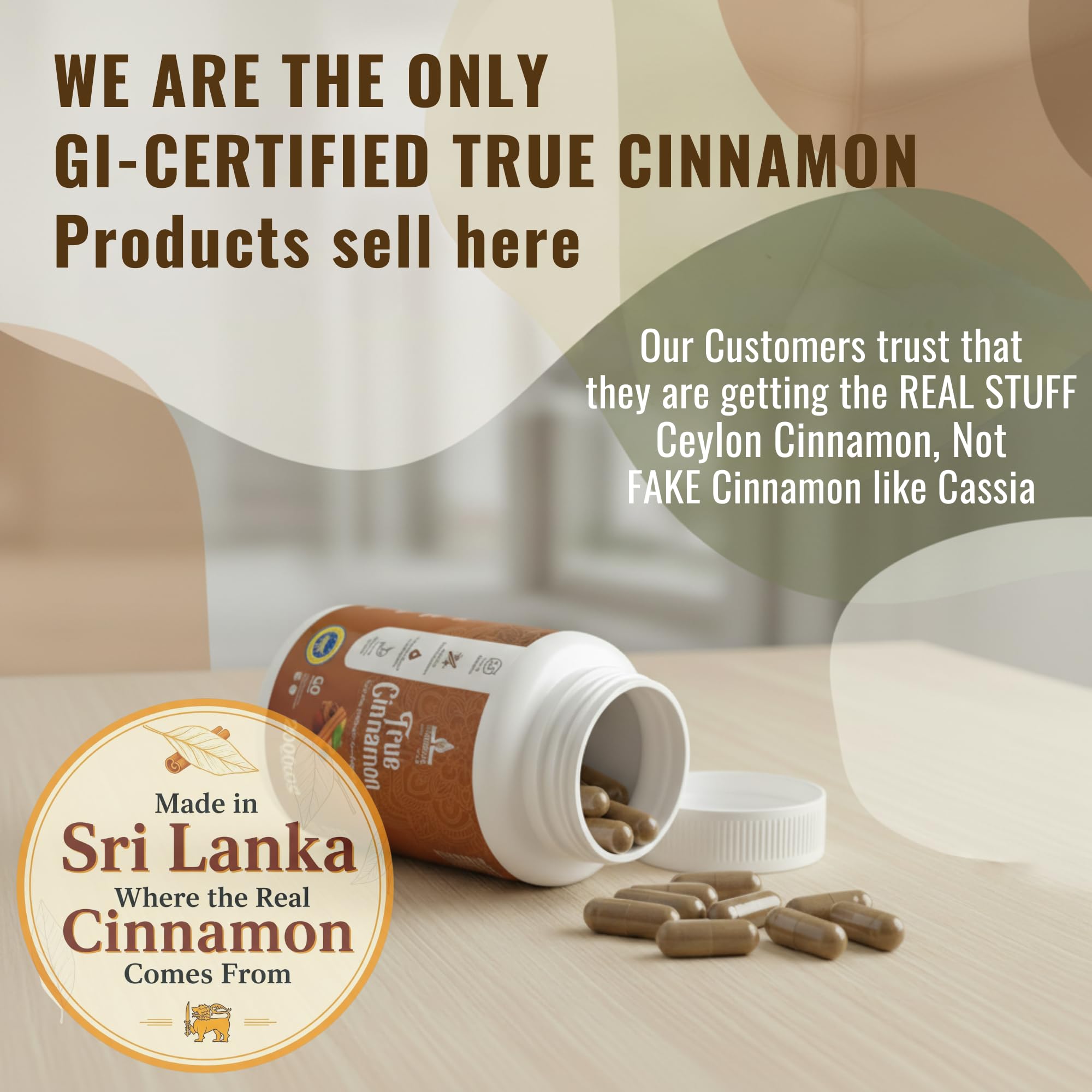 Non-GMO cinnamon for health benefits