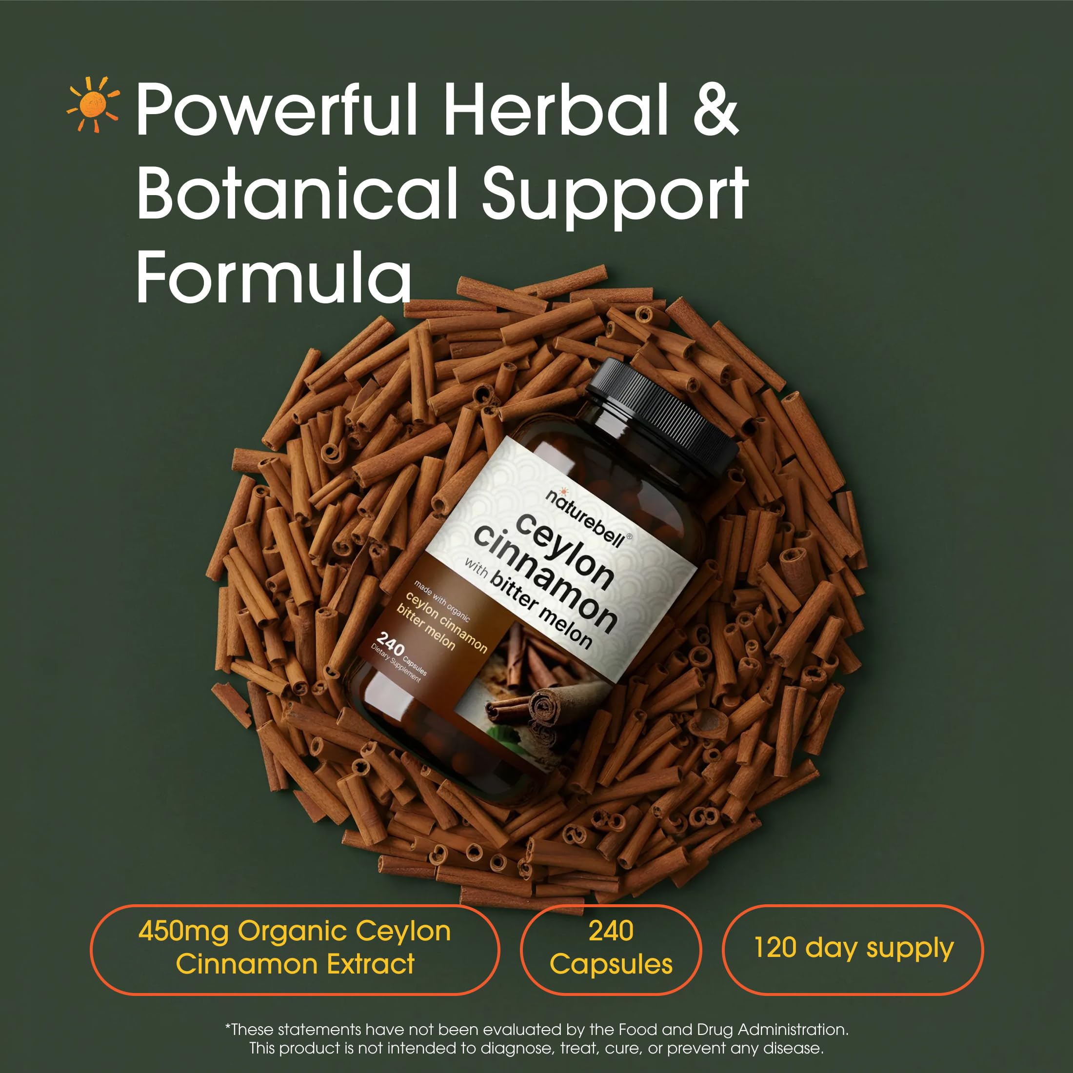 non-GMO cinnamon supplement