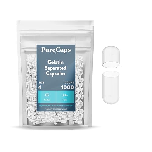 non-GMO clear capsules for supplements