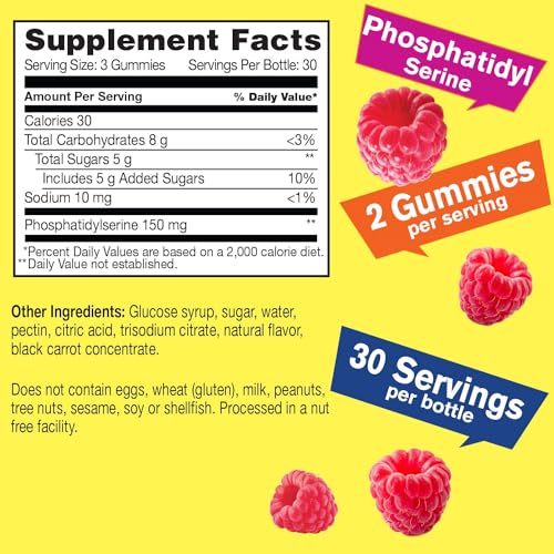 Non-GMO cognitive enhancement gummies