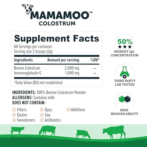 non-GMO colostrum for gut health
