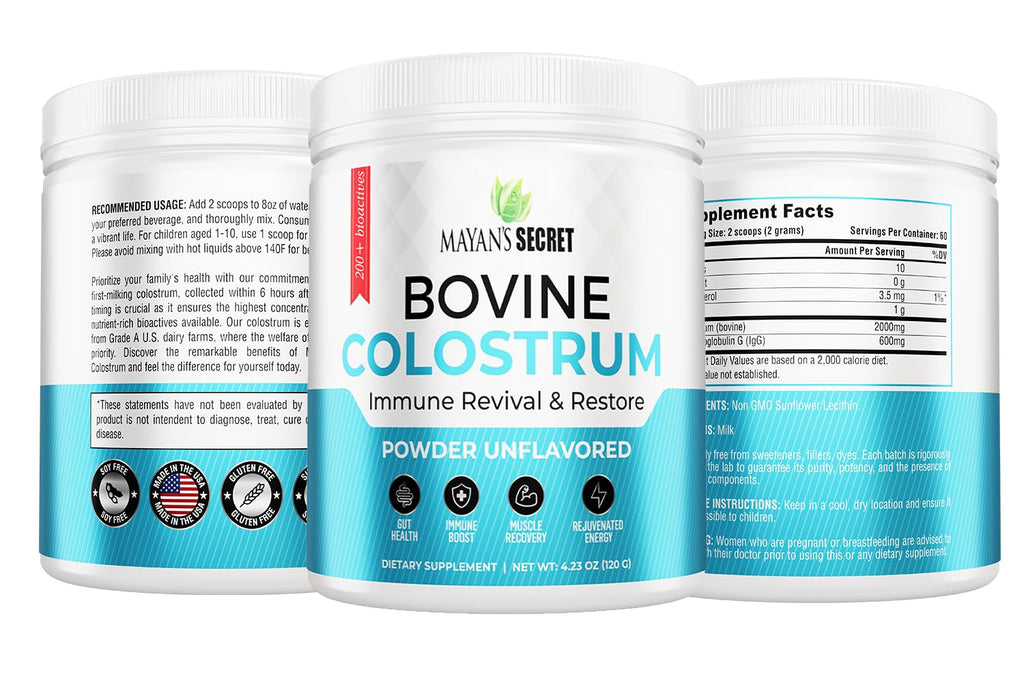 non-GMO colostrum powder for skin