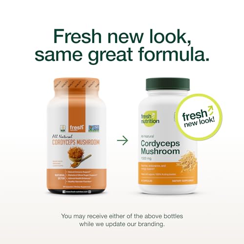 Non-GMO cordyceps capsules for wellness