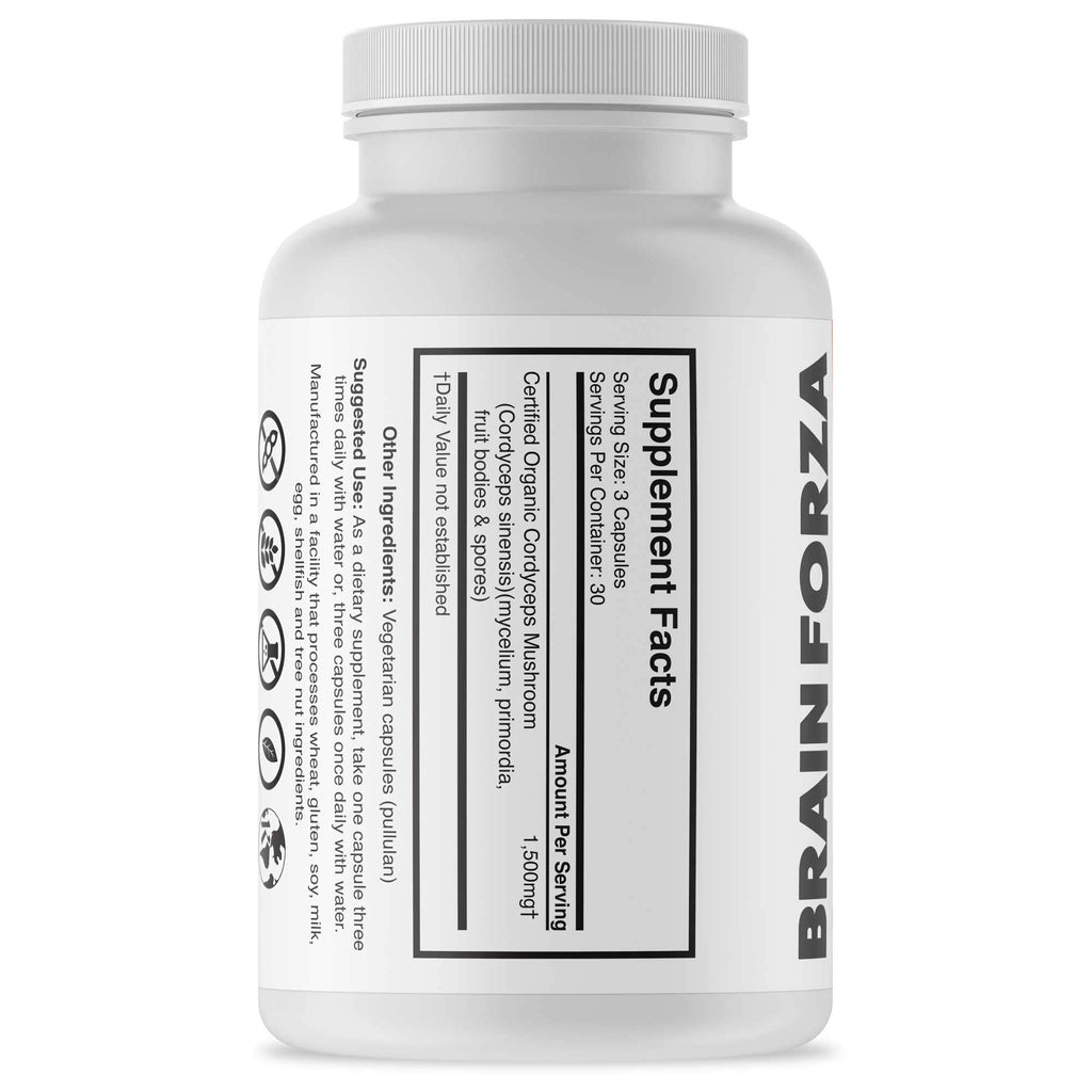 non-GMO cordyceps for optimal wellness