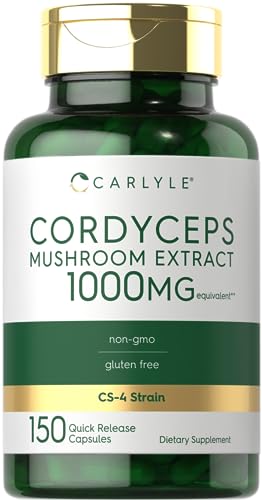 Non-GMO Cordyceps mushroom capsules