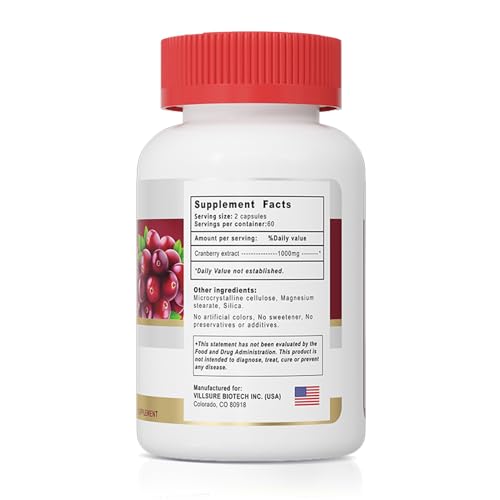 non-GMO cranberry capsules for wellness
