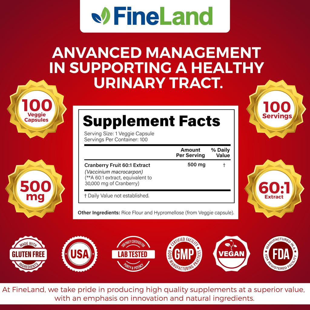 non-GMO cranberry extract made in Canada