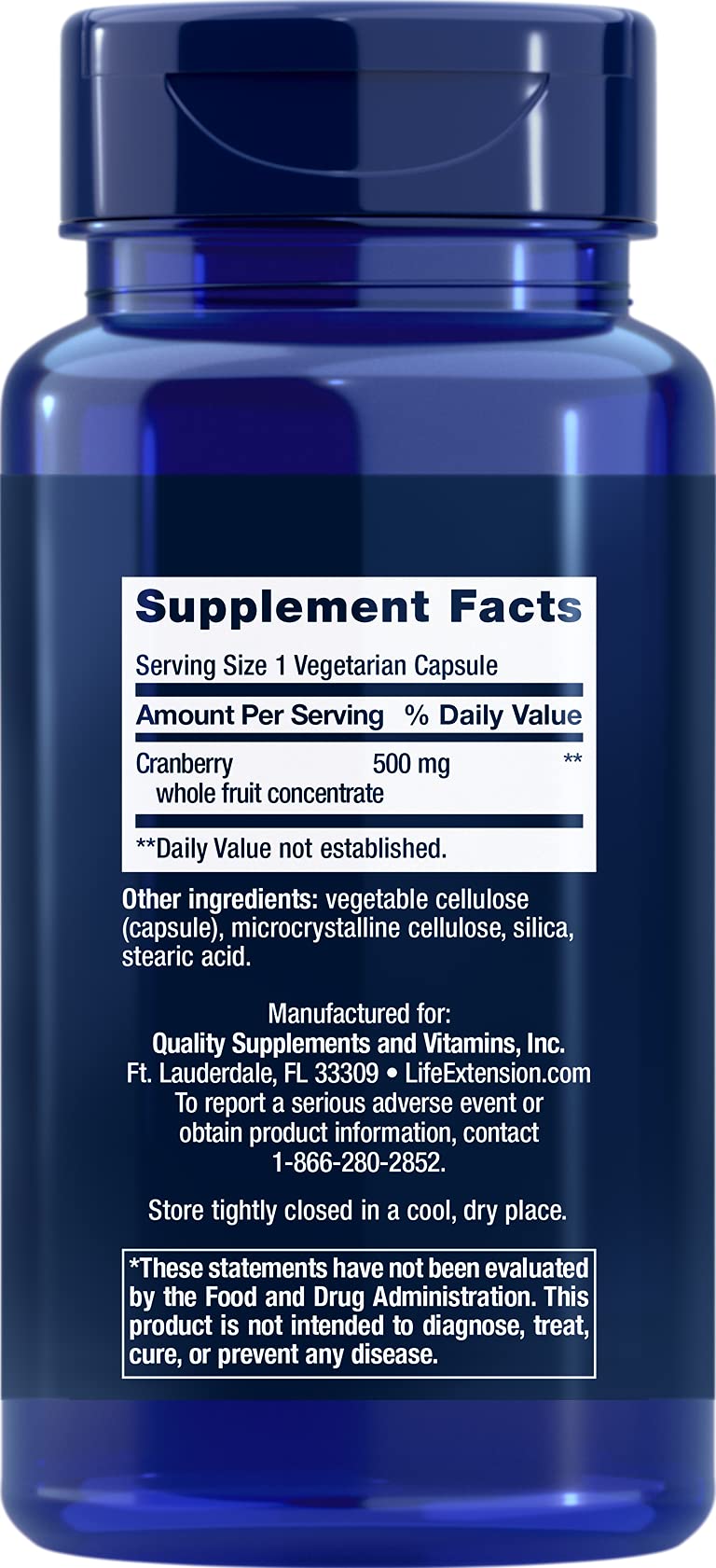 Non-GMO cranberry fruit concentrate