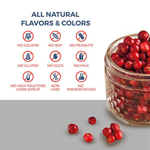 Non-GMO cranberry gummies for daily health